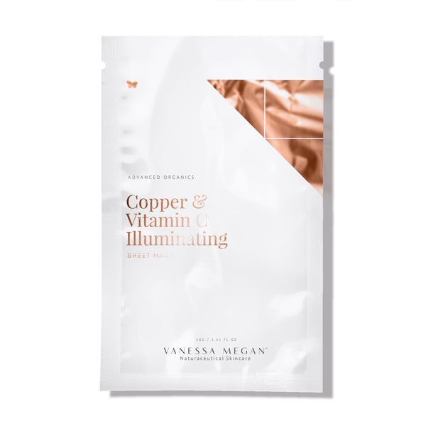 Copper & Vitamin C Illuminating Sheet Mask - 3 Pack – Indulgences